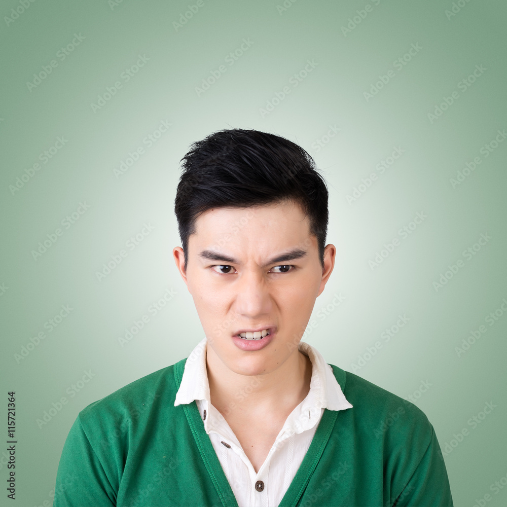 Funny facial expression Stock Photo | Adobe Stock