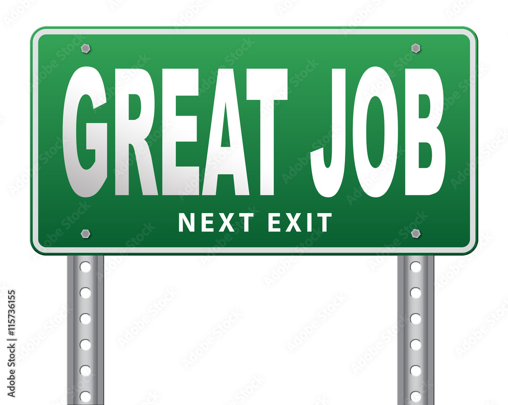 great job Stock Illustration | Adobe Stock