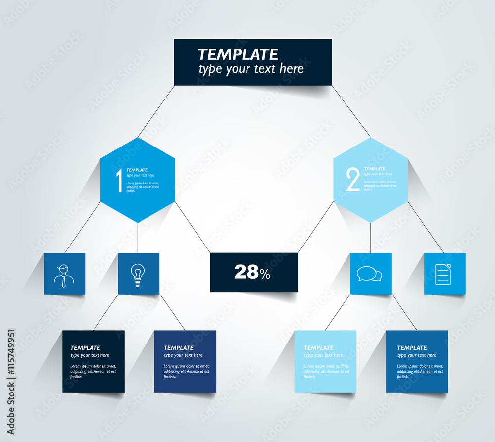 Flowchart diagram, scheme. Infographic element. Stock Vector | Adobe Stock