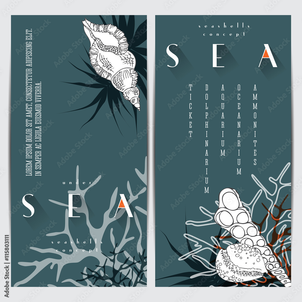 Sea Graphic Design Vector