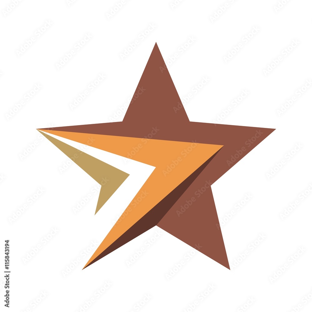 Star logo icon vector Stock Vector | Adobe Stock