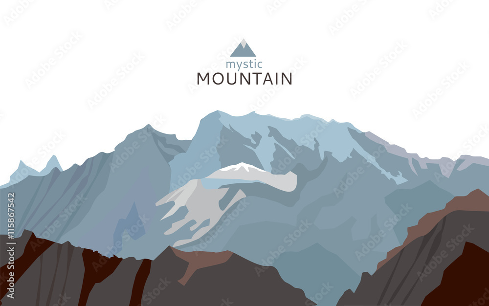 Mountain Rock Vector