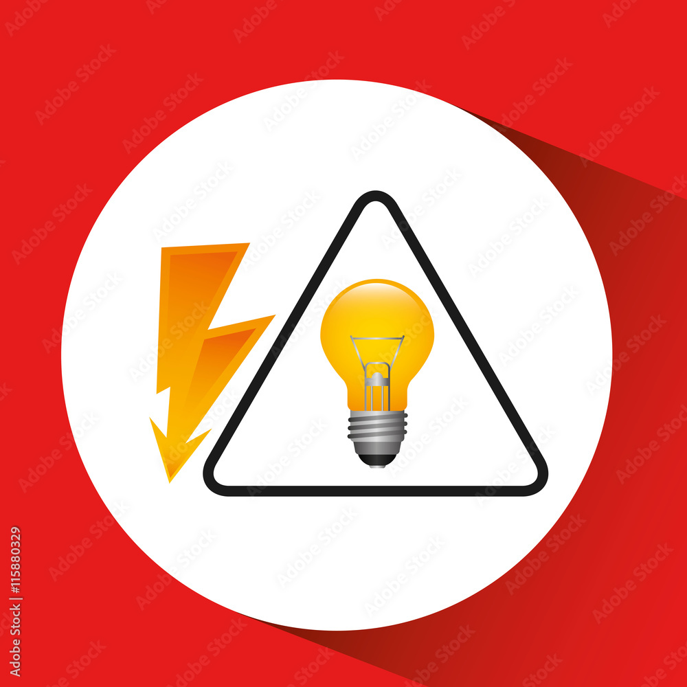 electrical power icon Stock Vector | Adobe Stock