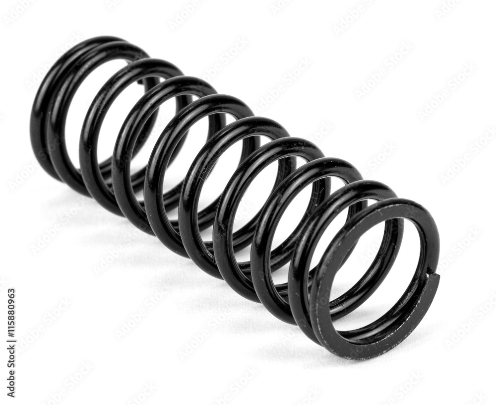 automotive suspension springs. Stock Photo | Adobe Stock