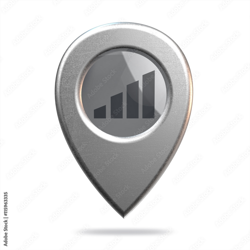 3d map point icons Stock Illustration | Adobe Stock