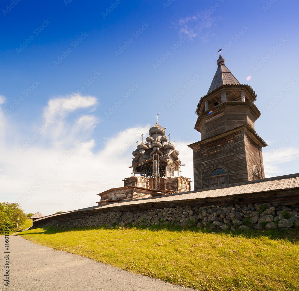Kizhi. Monastery landscape Stock Photo | Adobe Stock