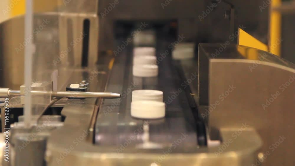 Plastic bottle cap injection moulding machine Stock Video | Adobe Stock