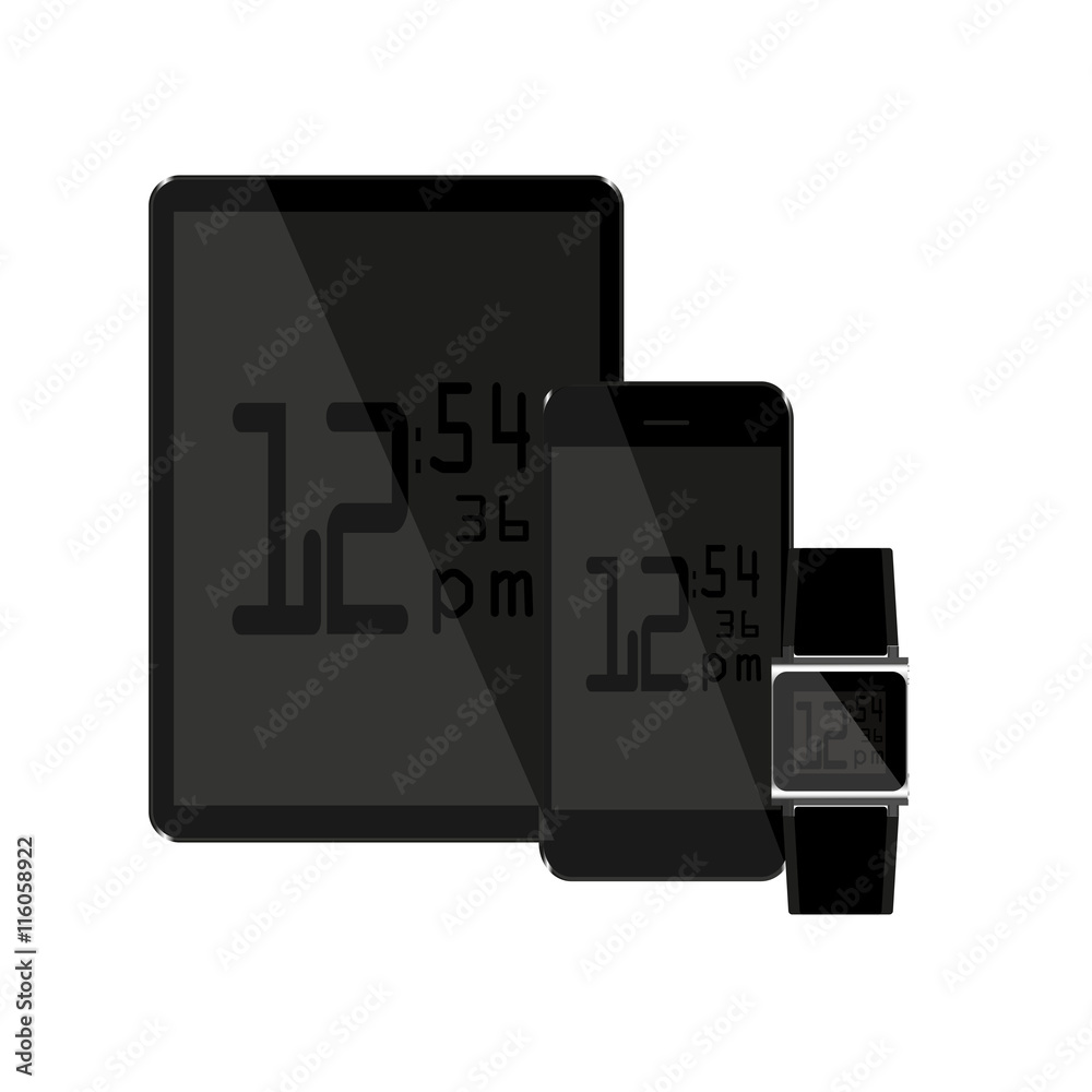Set from your phone and tablet with the dark hours and displays on the ...