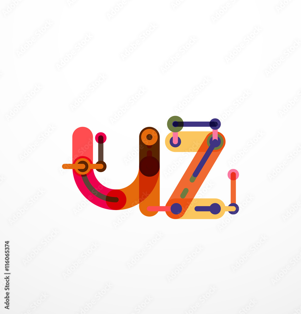 Vector letter logo Stock Vector | Adobe Stock