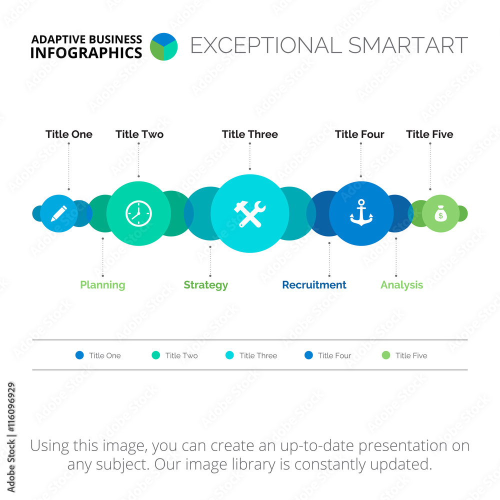 Complex Process Diagram Template Stock Vector | Adobe Stock