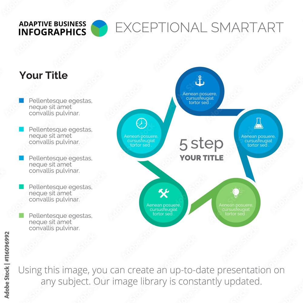 Cycle Diagram Template Stock Vector | Adobe Stock