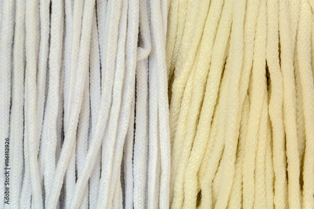 pattern and color in the form of tangled ropes beige. Spiral of rope ...