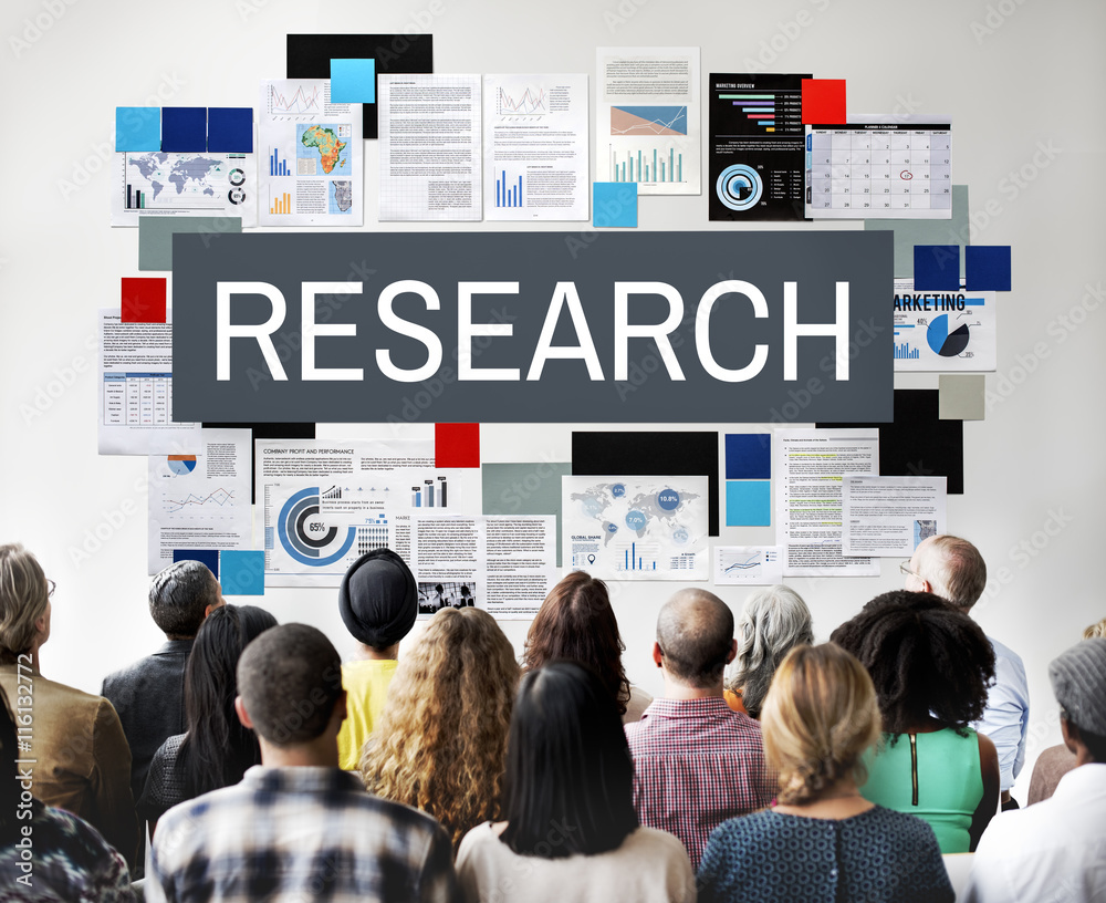 Research Exploration Facts Feedback Information Concept Stock Photo ...