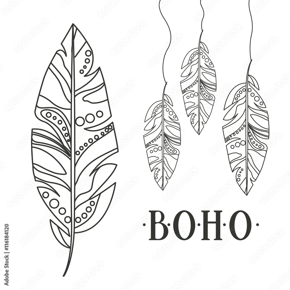 boho style isolated icon design, vector illustration graphic Stock ...