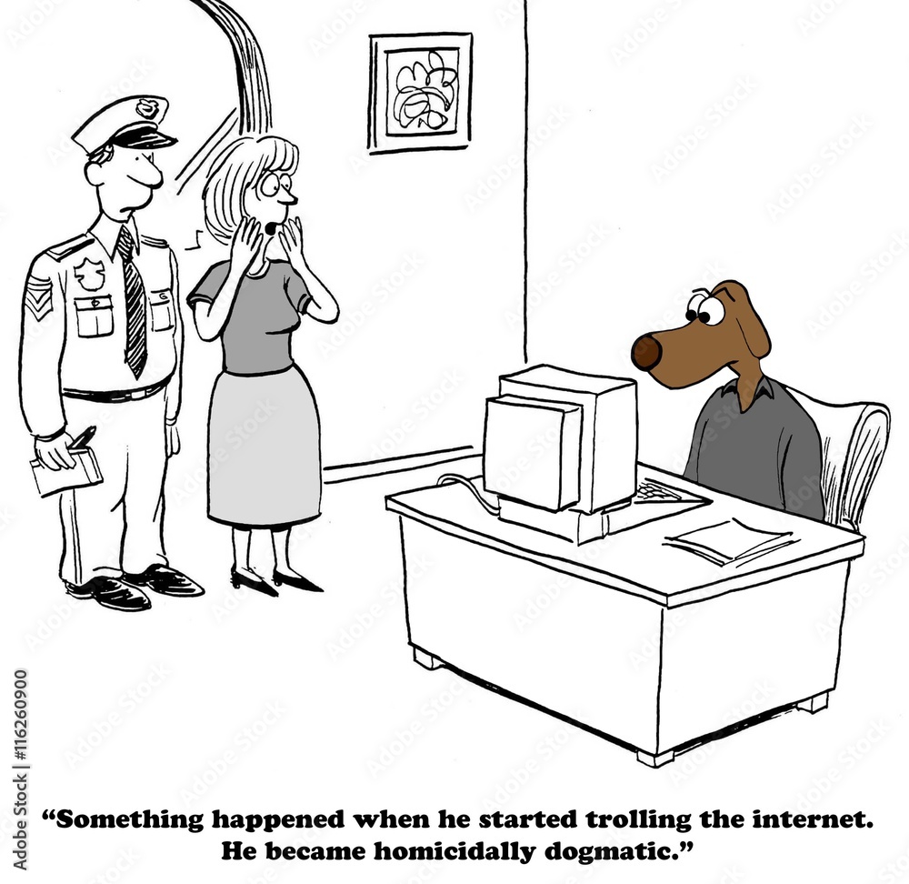 Cartoon For Dogmatic