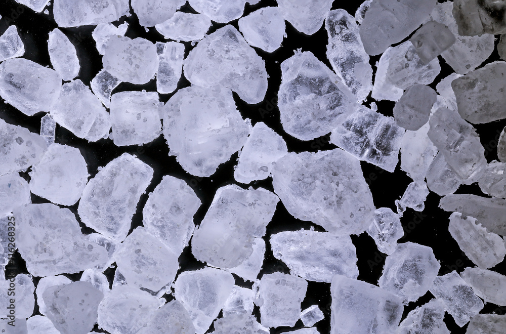 Salt Crystals Microscope