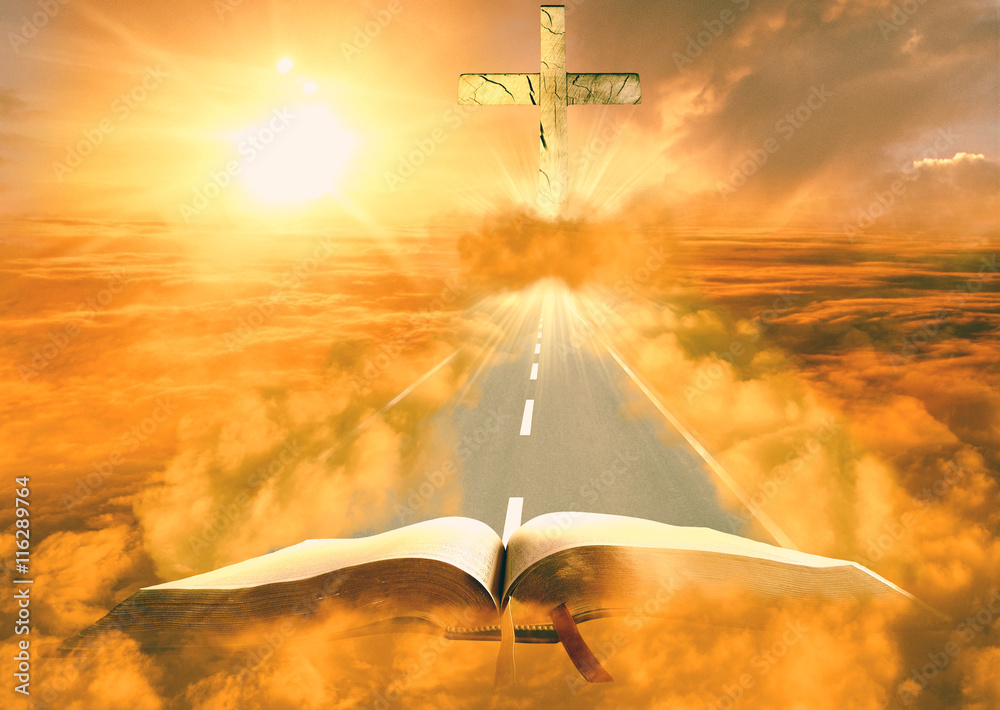 Foto de Caminho para o céu do Stock | Adobe Stock