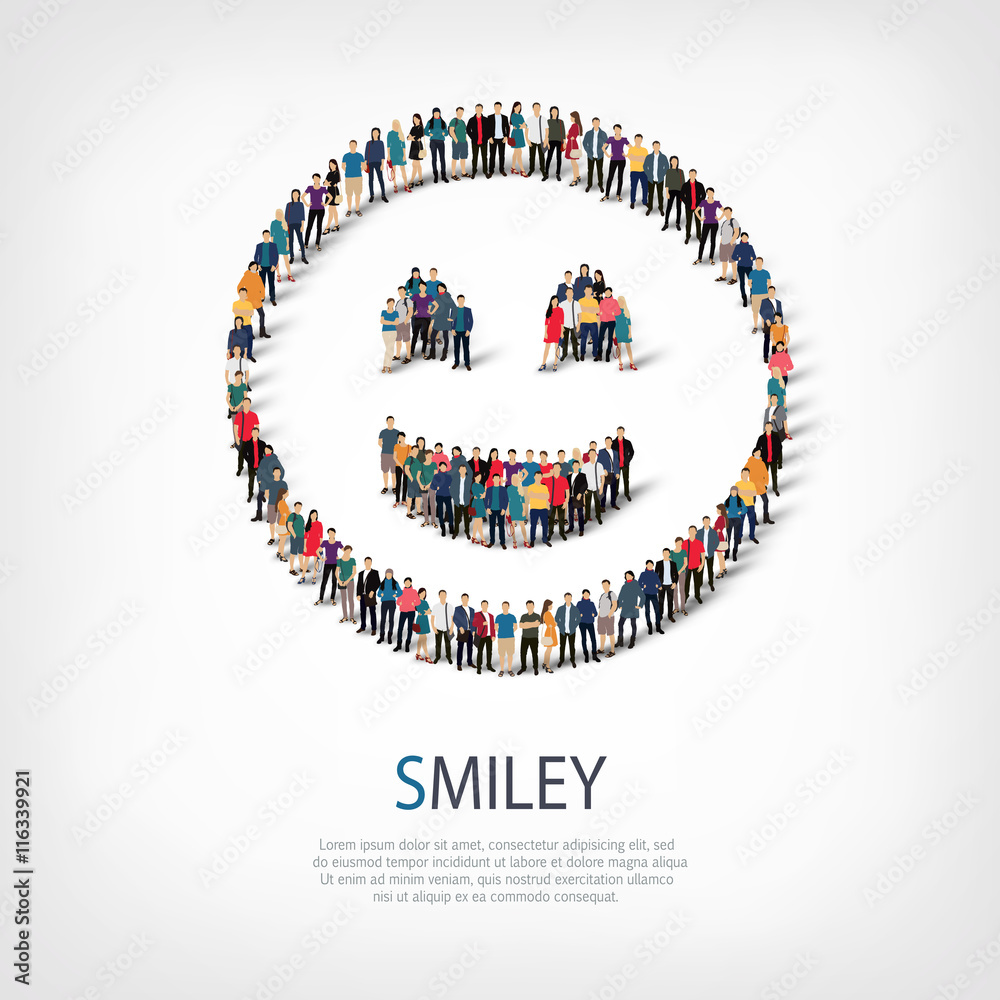people emoticon smiley icon Stock Illustration | Adobe Stock
