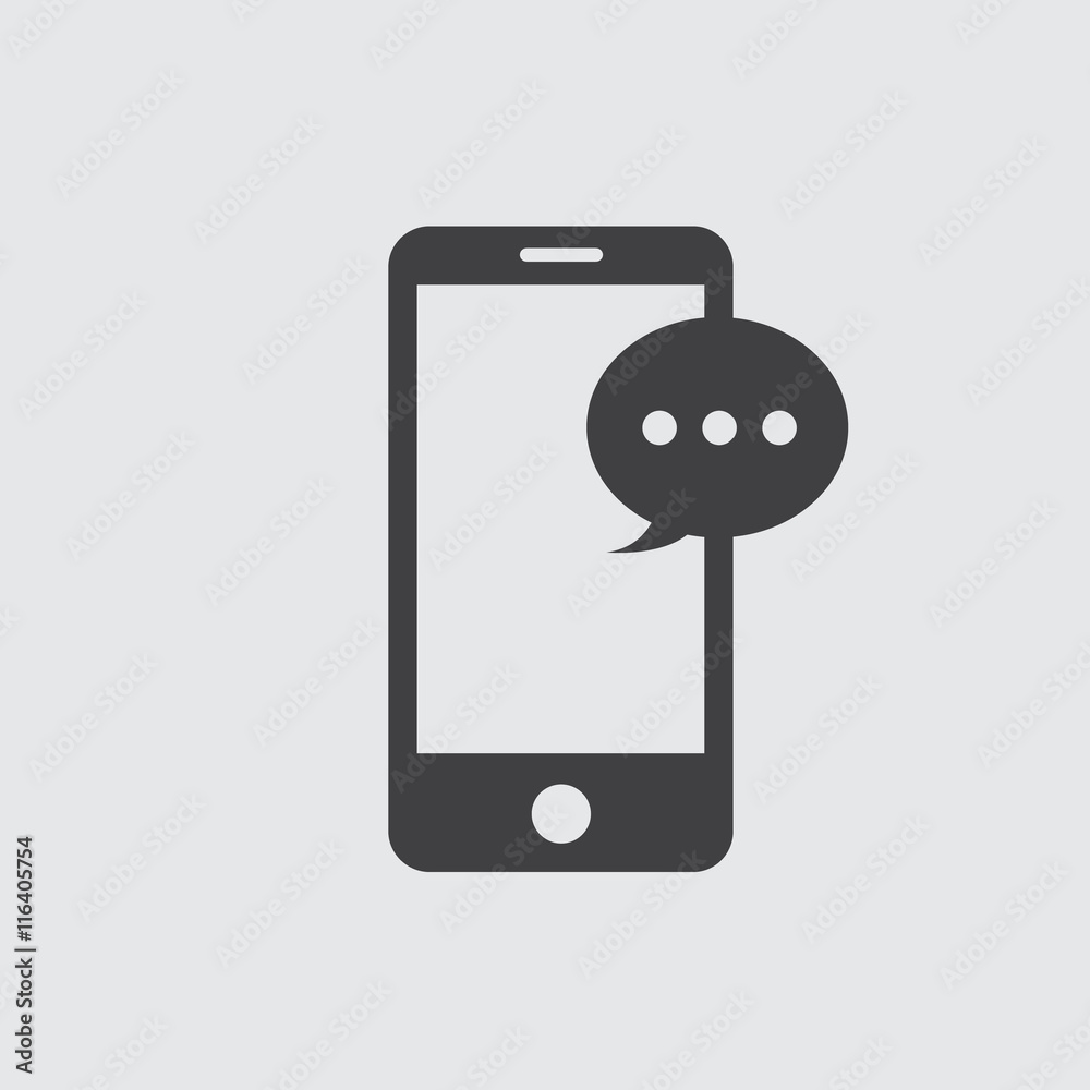 Message Icon, Vector Message Icon eps10. Stock Vector | Adobe Stock