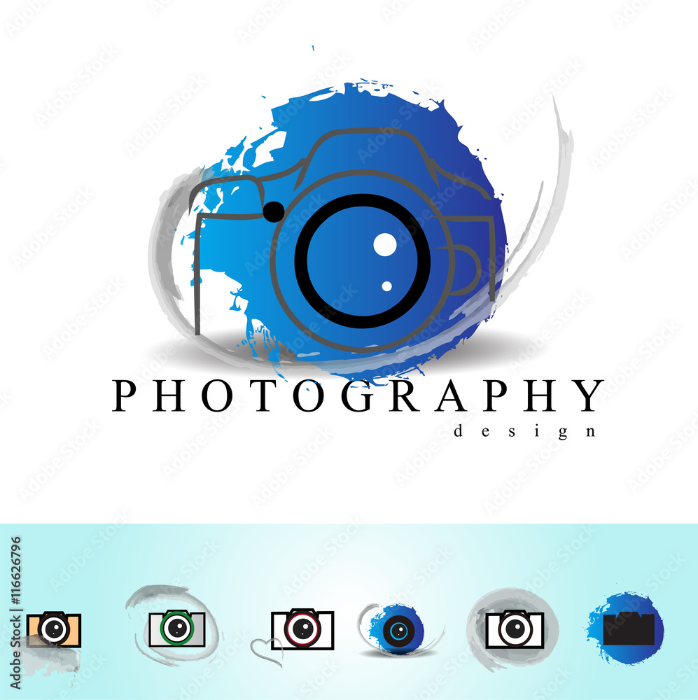Photography logo vector Stock Vector | Adobe Stock