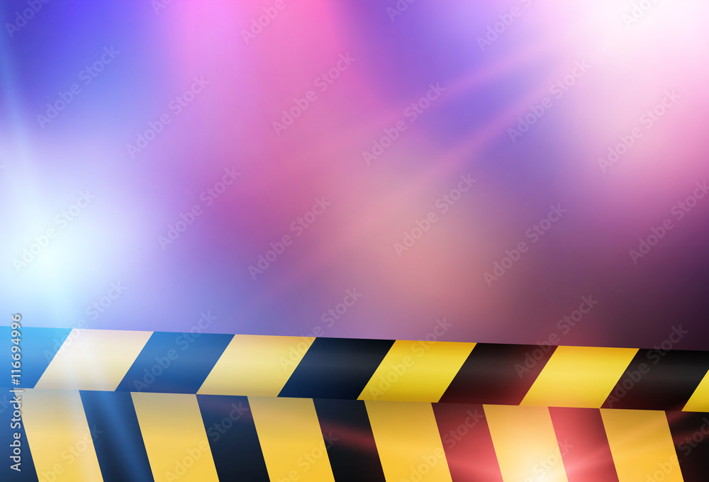 Emergency background template with empty space for your design, vector ...