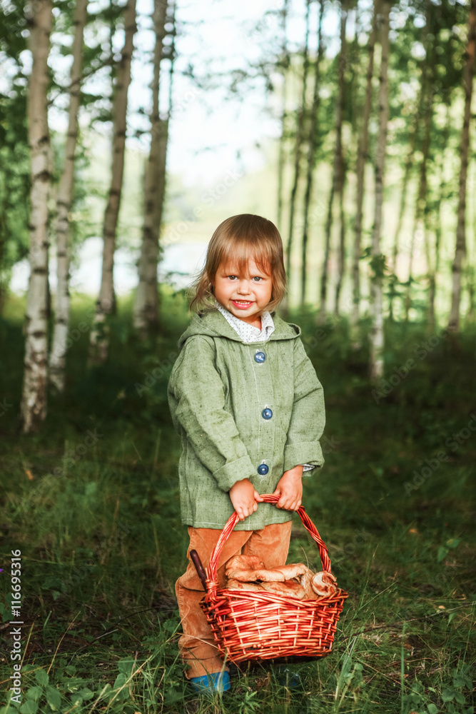 Children in forest. Stock Photo | Adobe Stock
