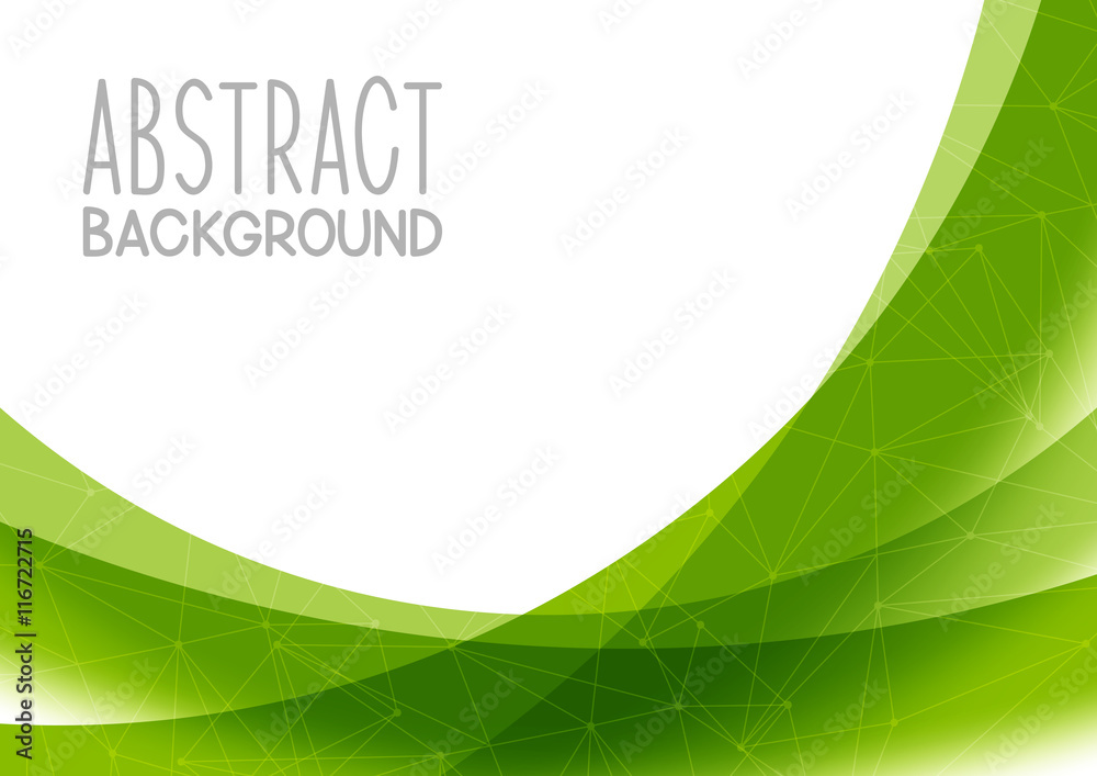 Abstract green background for Your design Stock Vector | Adobe Stock