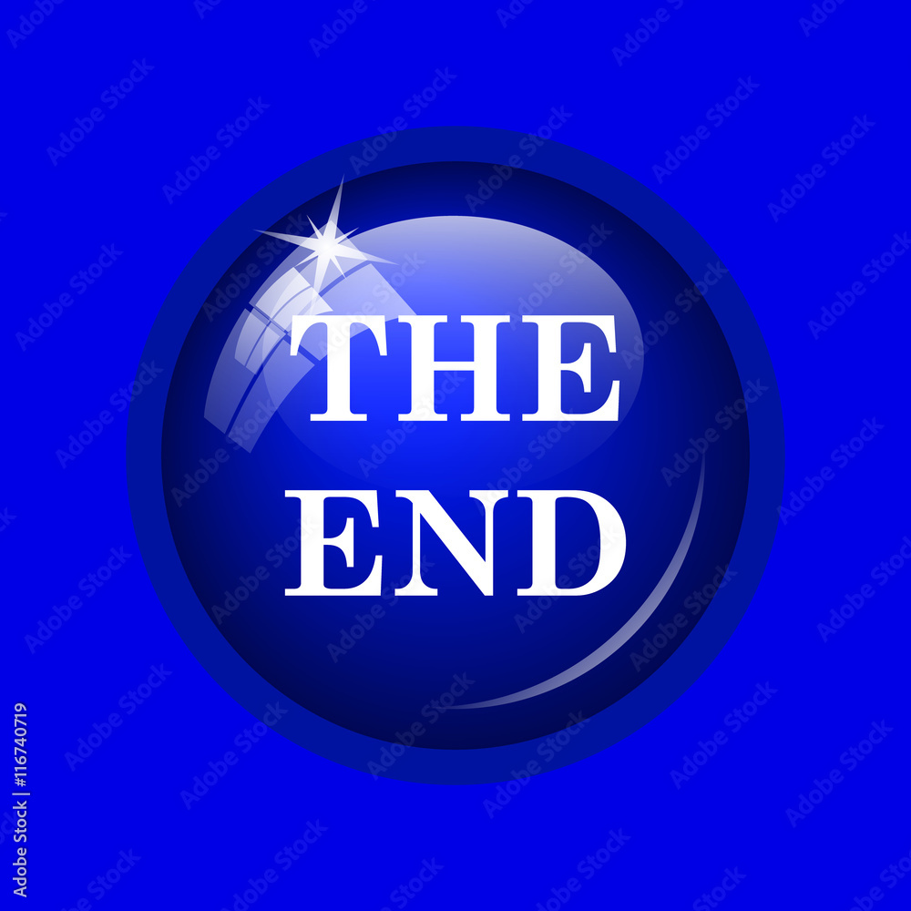The End icon Stock Illustration | Adobe Stock