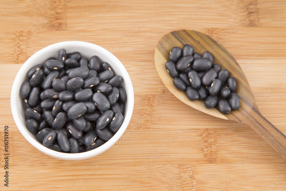 Black bean Stock Photo | Adobe Stock