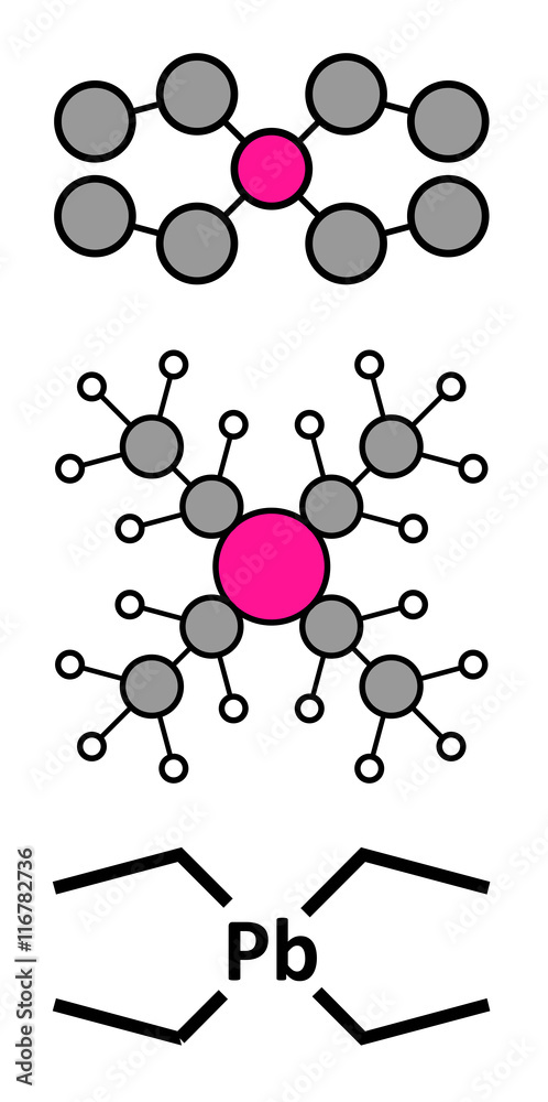 Gasoline Molecular Structure