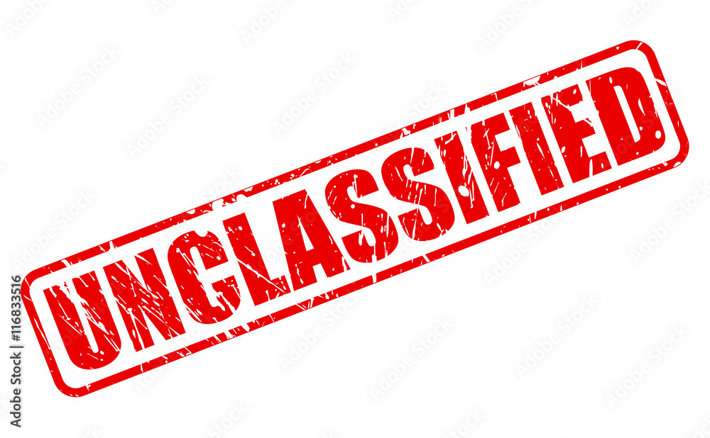 UNCLASSIFIED stamp text Stock Vector | Adobe Stock