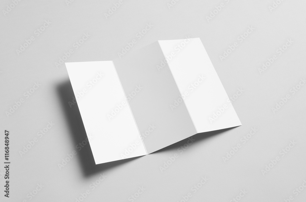 A4 Z-Fold Brochure Mock-Up Stock Photo | Adobe Stock