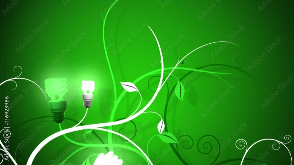 Animated loopable background of growing vines. Instead of flowers, the ...
