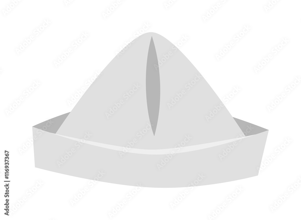 Paper hat vector illustration. Stock Vector | Adobe Stock