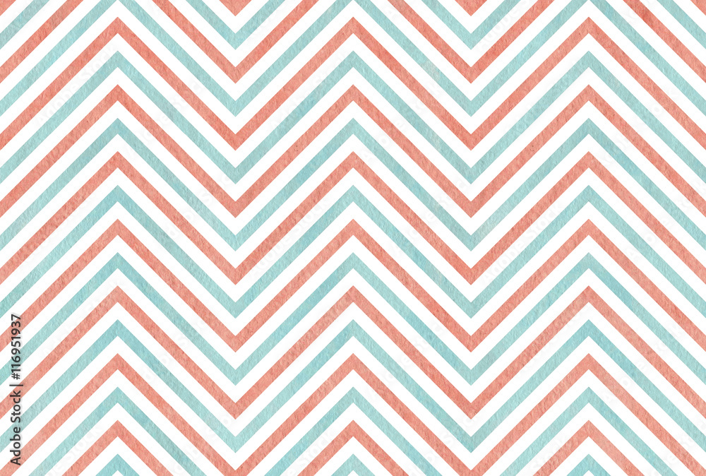 Light Blue Chevron Wallpaper