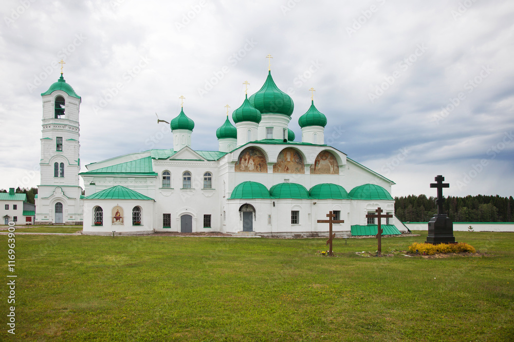 Male Holy Trinity Alexander Svirsky the man's monastery on the ...