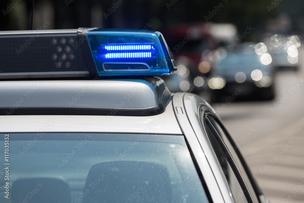 Polizei-Blaulicht_2016 Stock-Foto | Adobe Stock