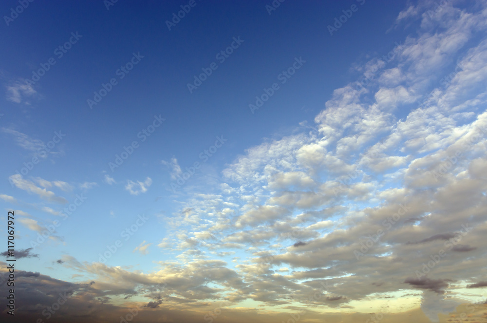 Sky background with cloudy scene (Summer day sky) for graphic us Stock ...