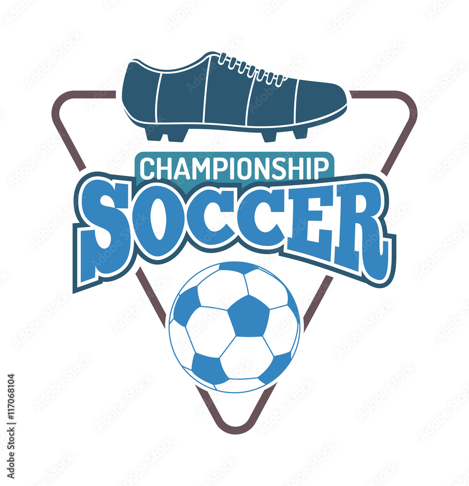 Soccer football badge logo design templates Sport team identity ...