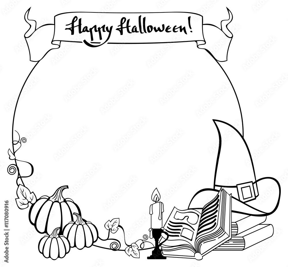 Halloween Frames Clip Art