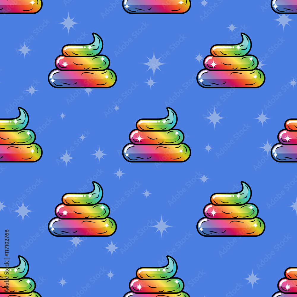 Unicorn Pooping Rainbows Wallpaper