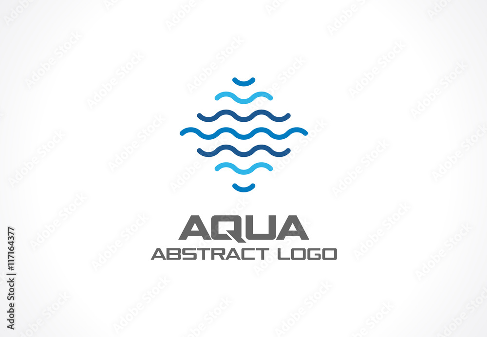 Abstract logo for business company. Corporate identity design element ...
