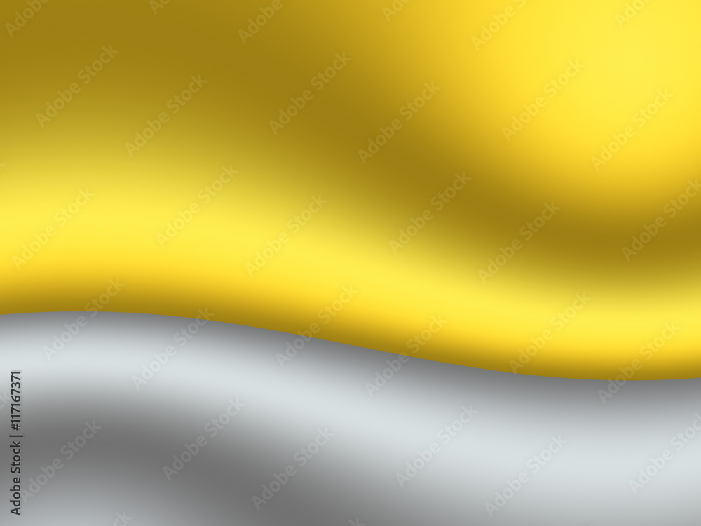 Gold and silver metallic abstract background, raster. Abstract 3D ...