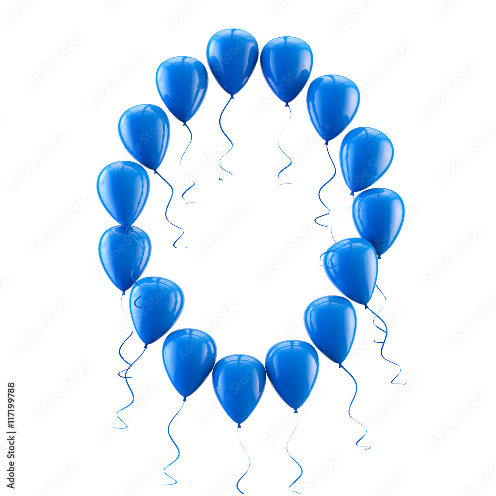 Imagen 3d,Alfabeto divertido con globos.Letras para fiestas y ...