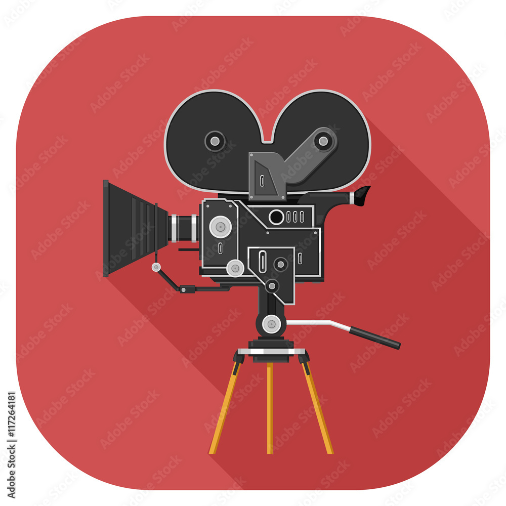 Vintage Film Camera Vector