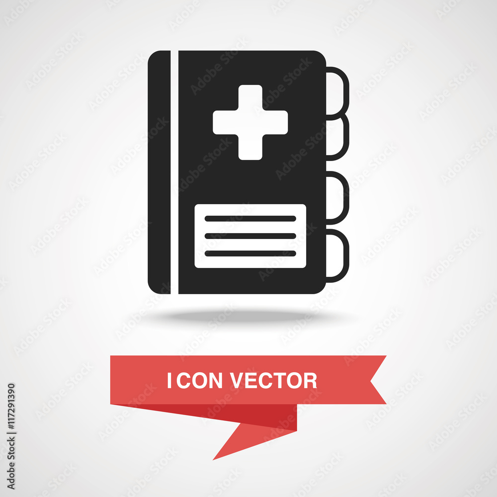 medical file icon Stock Vector | Adobe Stock