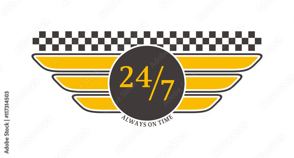 Vintage and modern taxi logos taxi label, taxi badge and design ...
