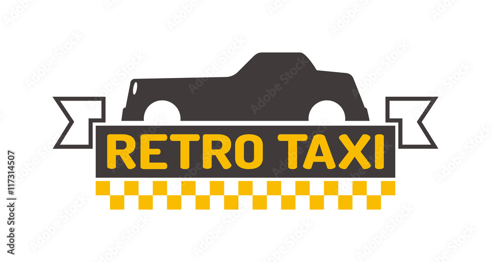 Vintage and modern taxi logos taxi label, taxi badge and design ...