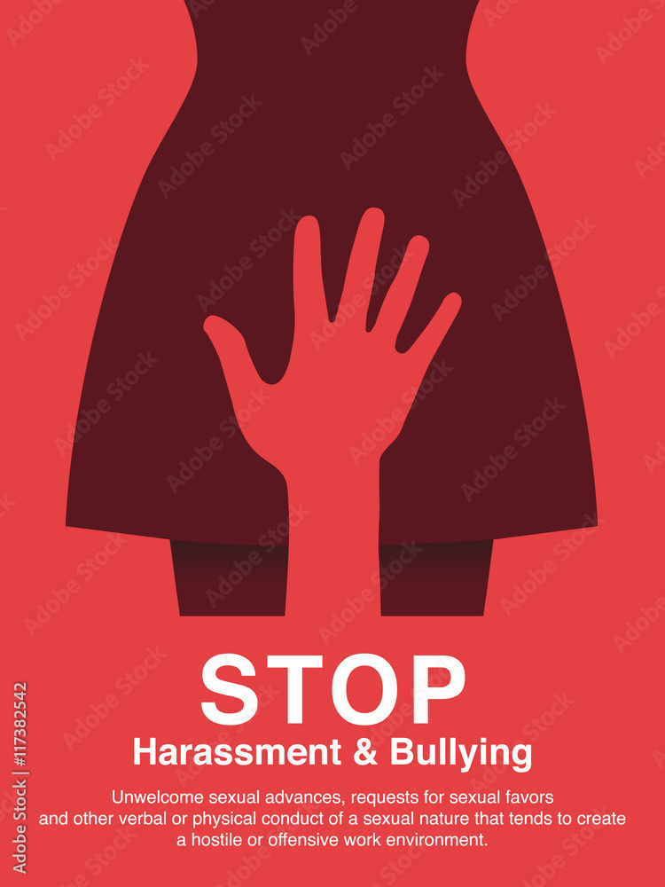 Hand of a man molest woman. Sexual harassment,Violence against women ...