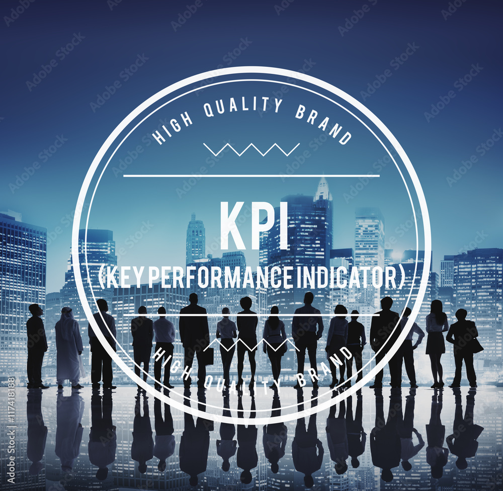 Global Business Team KPI Banner Concept Stock Photo | Adobe Stock